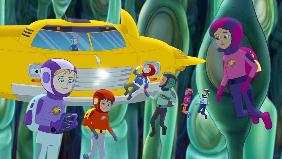 The Magic School Bus Rides Again - S1E18 - I Spy with My Animal Eyes ...