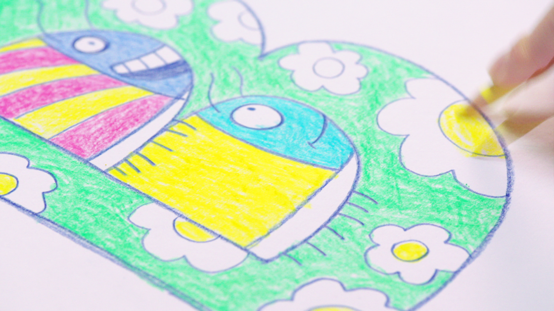 Learn to Draw ABC - E2 - Beetles | Knowledge Kids