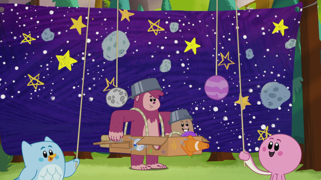 Luna, Chip & Inkie Songs - S1E35 - Imagination | Knowledge Kids