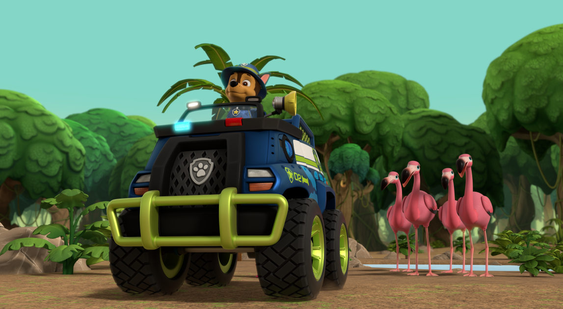 Paw Patrol - S9E21 - Pups Save a Flamingo Dancer / Pups Save a Mayor ...