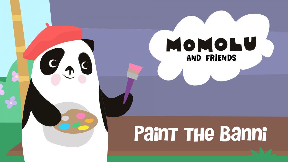 Momolu and Friends - E54 - Paint The Banni | Knowledge Kids
