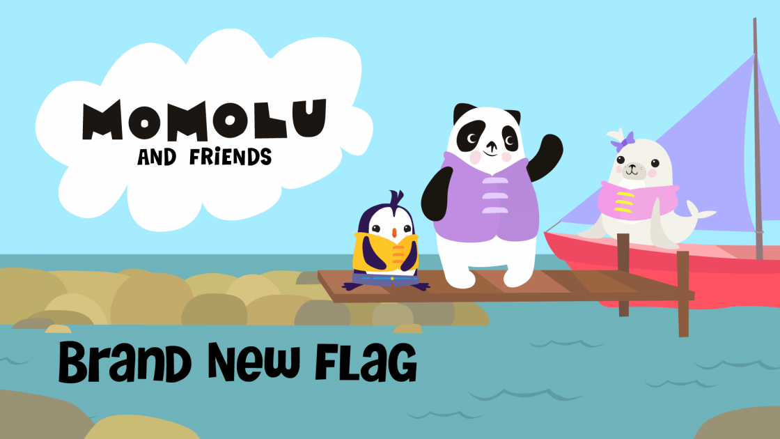 Momolu and Friends - E71 - Brand New Flag | Knowledge Kids