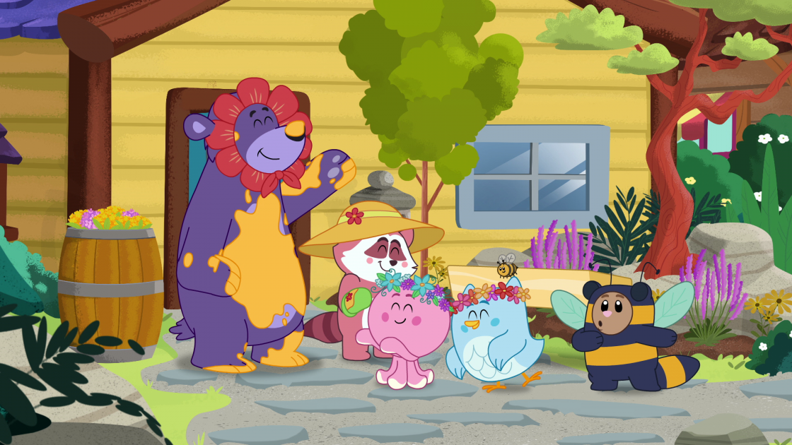 Luna, Chip & Inkie: Adventure Rangers Go - S2E5 - The Bees' Needs ...