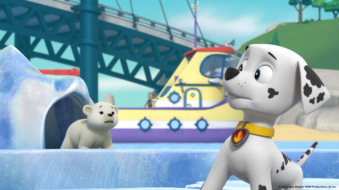 Paw Patrol - S10E4 - Pups Save a Wind-Swept Polar Bear Cub / Pups Save ...