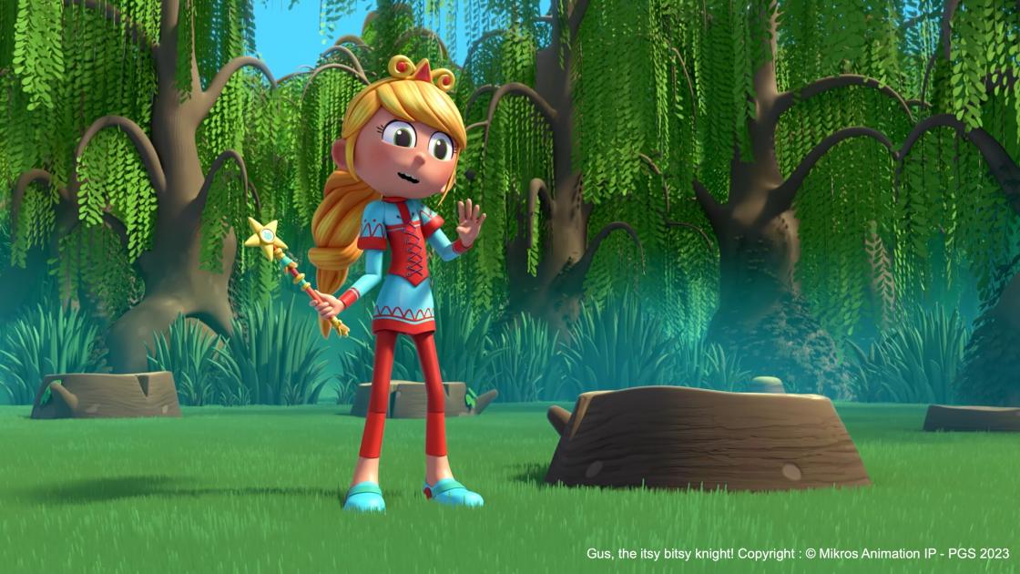 Gus the Itsy Bitsy Knight - S2E6 - Don't Touch Our Trees | Knowledge Kids