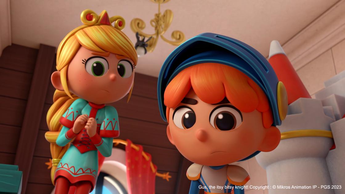 Gus the Itsy Bitsy Knight - S2E7 - Gus' Epic Showdown | Knowledge Kids