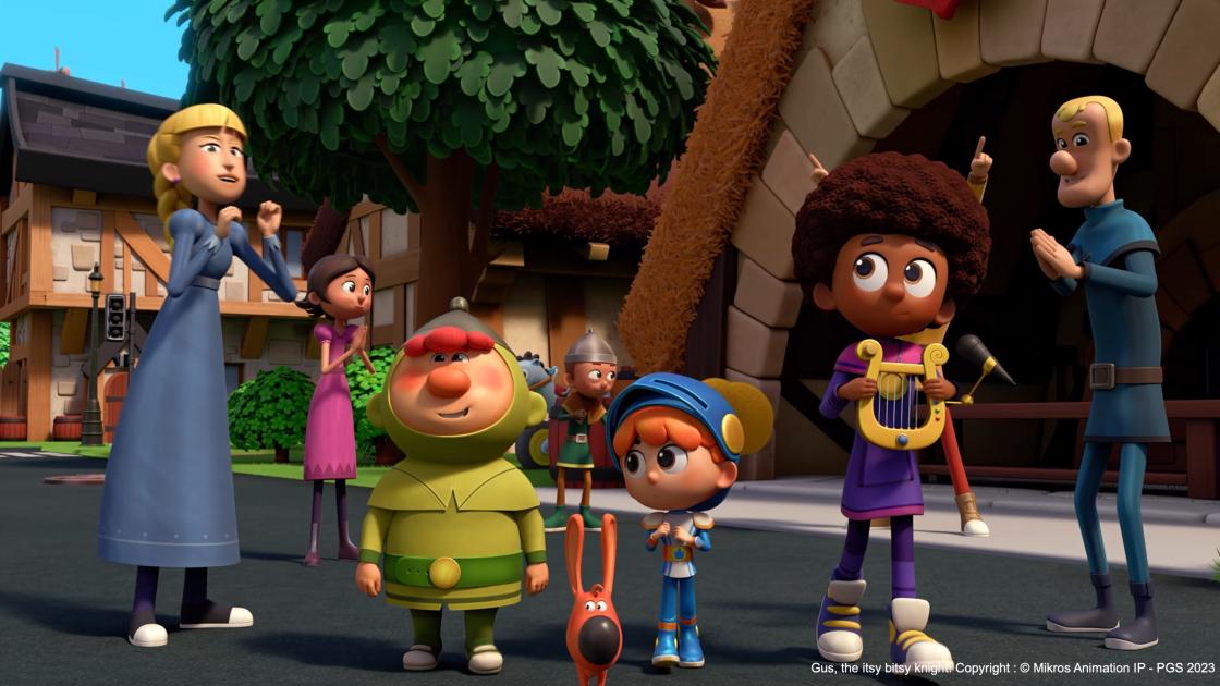 Gus the Itsy Bitsy Knight - S2E17 - A Little Too Poetic | Knowledge Kids