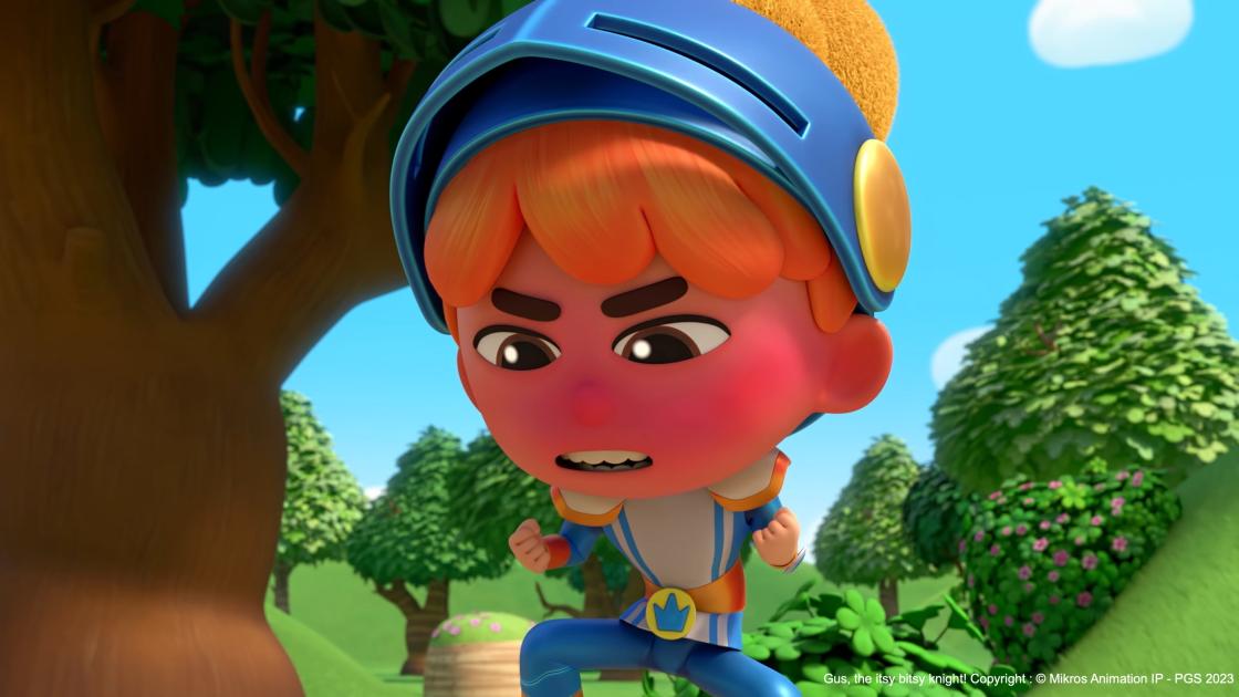 Gus the Itsy Bitsy Knight - S2E23 - Rage-Itis | Knowledge Kids