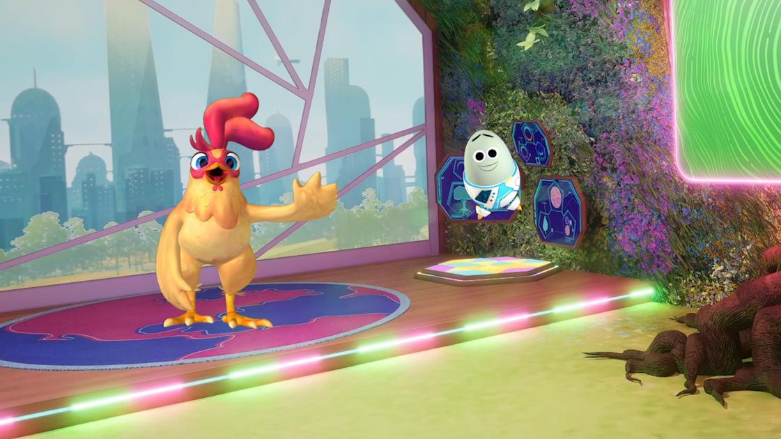 Future Chicken Today Show - S1E3 - Green Time | Knowledge Kids