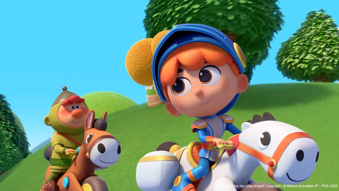 Gus the Itsy Bitsy Knight - S2E30 - Tyler's Trip | Knowledge Kids