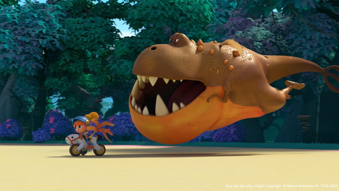 Gus the Itsy Bitsy Knight - S2E45 - Gus' Panache | Knowledge Kids