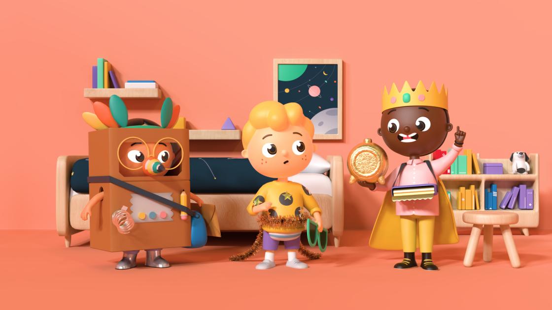 Ready Eddie GO! - E5 - Dressing Up | Knowledge Kids