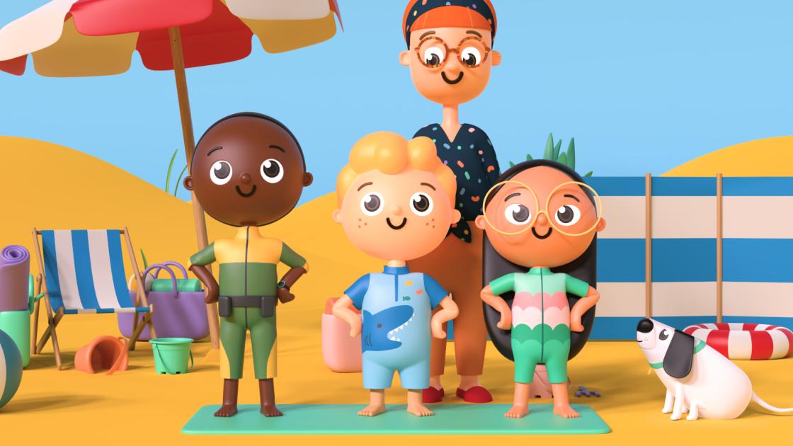 Ready Eddie GO! - E16 - The Seaside | Knowledge Kids