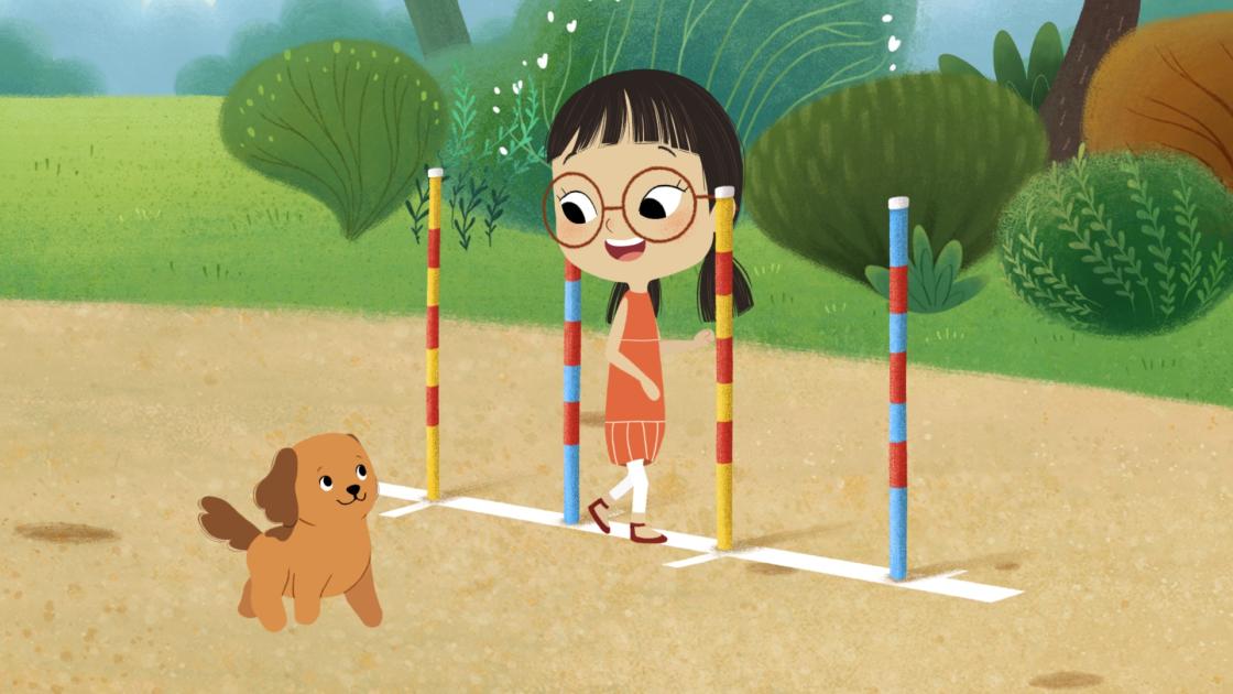 Polly Can Do - E19 - The Doggy Training School | Knowledge Kids
