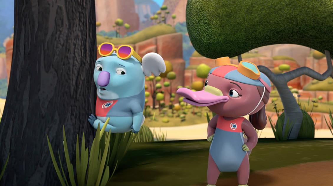 Kangaroo Beach - S3E15 - Spyke's Splash Bash | Knowledge Kids