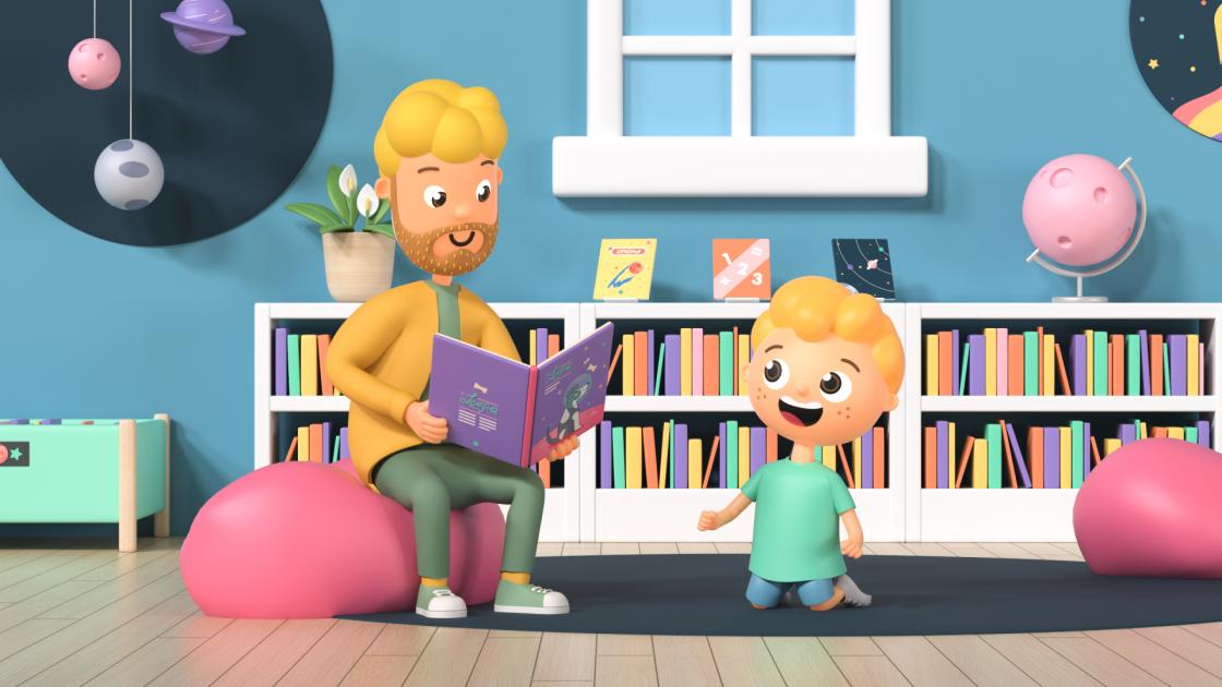 Ready Eddie GO! - S2E7 - Library | Knowledge Kids