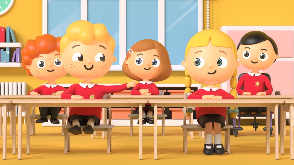 Ready Eddie GO! - S2E5 - New Classmate | Knowledge Kids